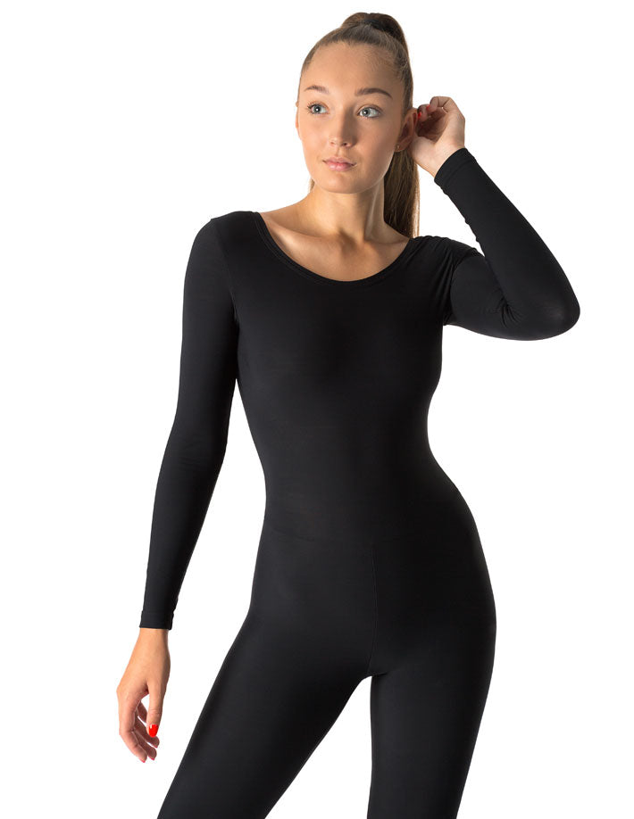 Aerial Silk Unitard Lara – Long Sleeve Training Catsuit – Dragonfly